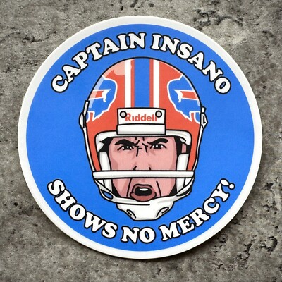 Adam Sandler Waterboy Circle Sticker Hydroflask Buffalo Bills Bobby ...