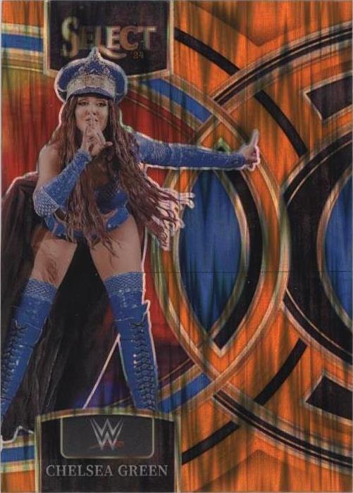 2024 Panini Select WWE - Premier Level Chelsea Green #145 Orange Flash ...