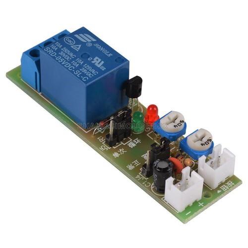 DC 5V 12V 24V Adjustable 0-24h Cycle Timer Delay Relay Module On/Off ...
