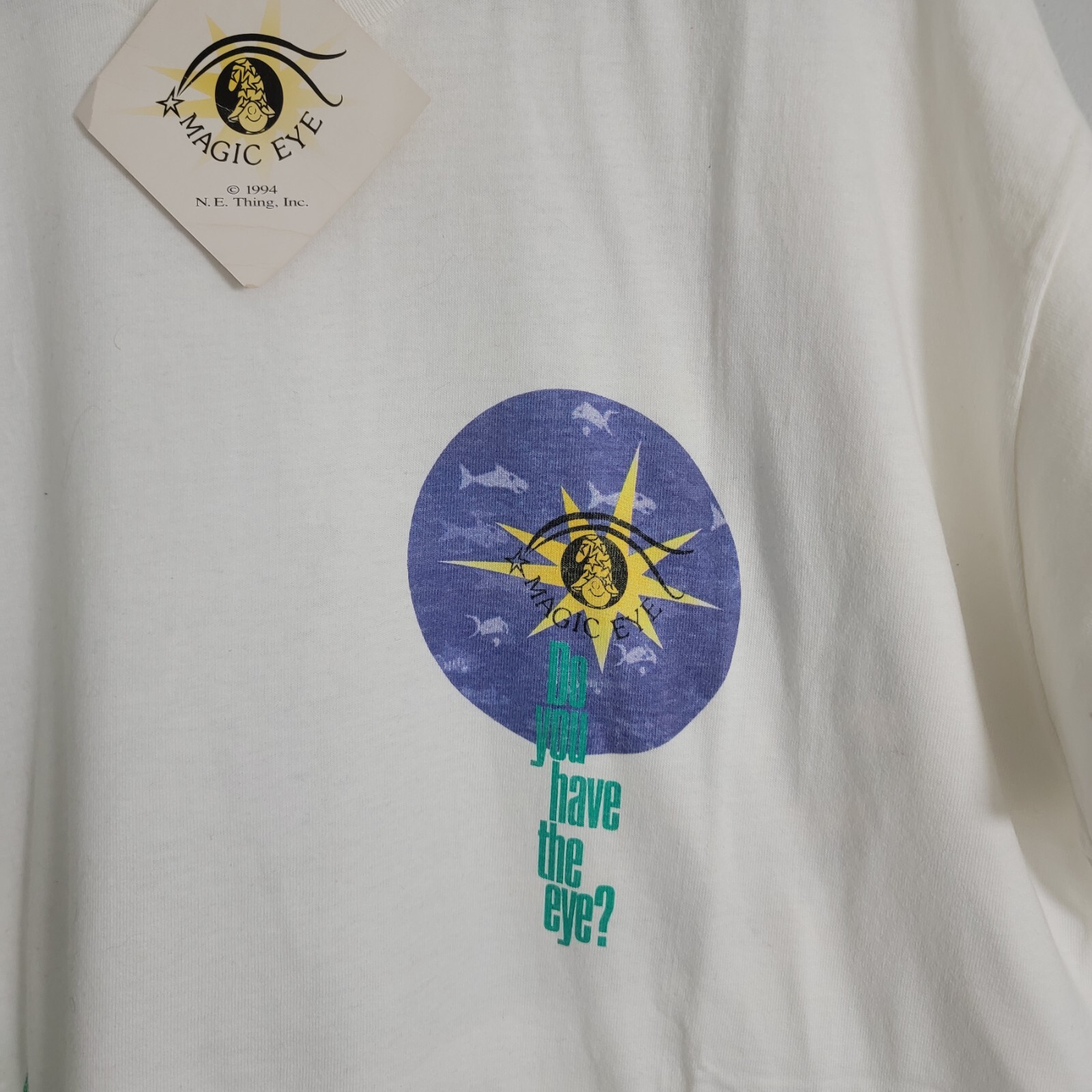 VINTAGE 1994 Magic Eye 1990s 90s Rare 3D ILLUSIONS Ne… - Gem
