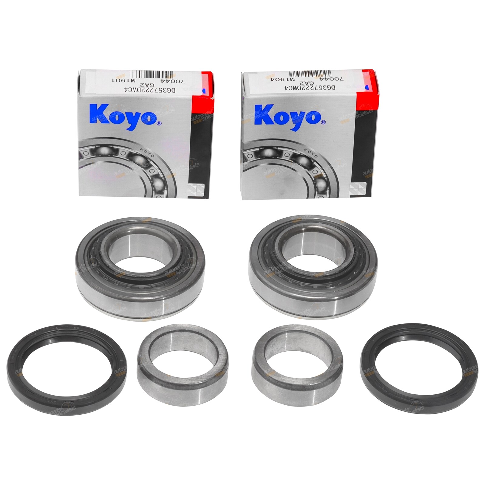 2 x Rear Wheel Bearing Kits for Suzuki Carry GA413 1999-2005 | eBay