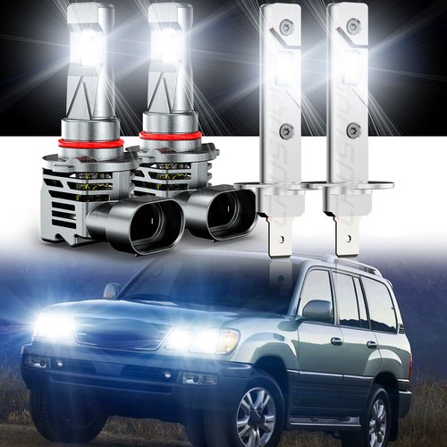 For Lexus LX470 1998 1999 2000-2007 LED Headlight Bulbs Kit High-Low ...