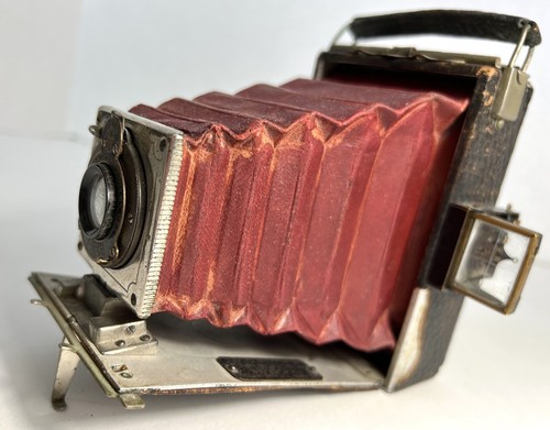 Eastman Kodak 25 BT 50 Maroon Red Folding Camera | eBay