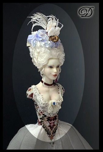 1:12 Dollhouse Art Doll Dressing Easy~Dana BURTON ~ MARI BUST ~Tutorial ...