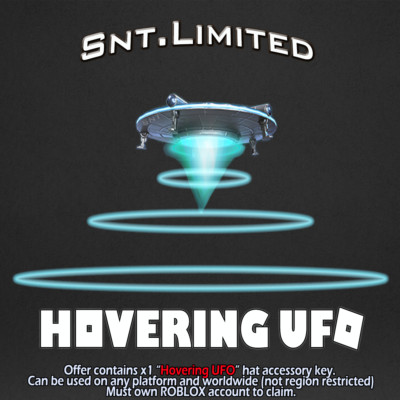 ROBLOX - Hovering UFO Hat (ALL Platforms) | eBay