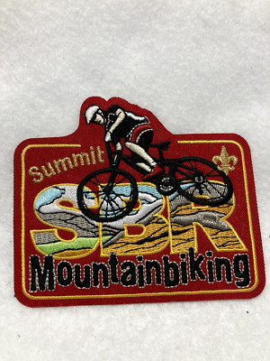 (jab-30) Summit Bechtel Reserve - "Mountainbiking" patch | eBay