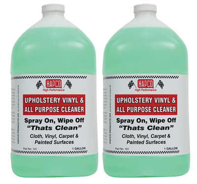 1 Gallon Vinyl & Upholstery Cleaner -CLEANS DIRT, GREASE AND OIL FAST ...