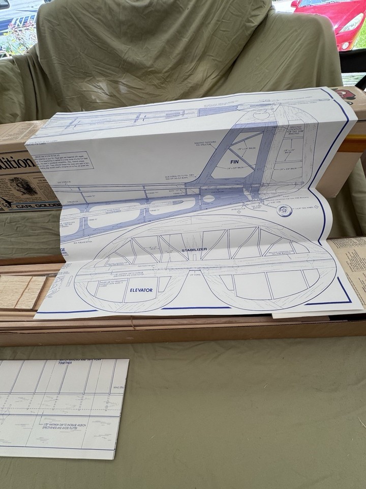 CARL GOLDBERG ANNIVERSARY EDITION PIPER CUB™(Kit #63) RC Model Airplane ...