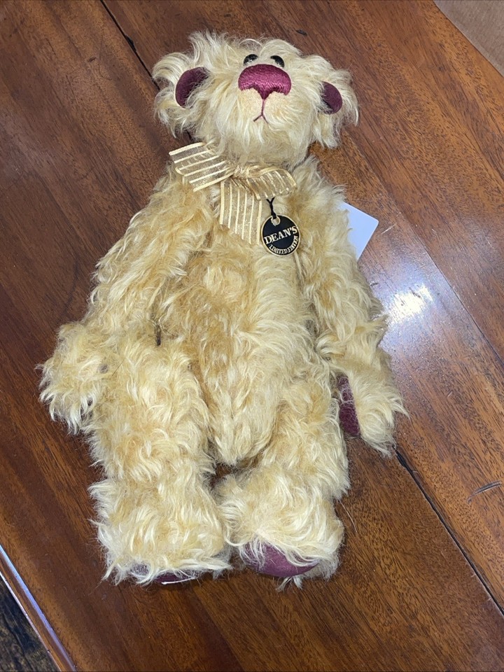 Super Rare Deans Rag Book Mohair Teddy Bear FOXY 1 Of 50 Very Limited ...
