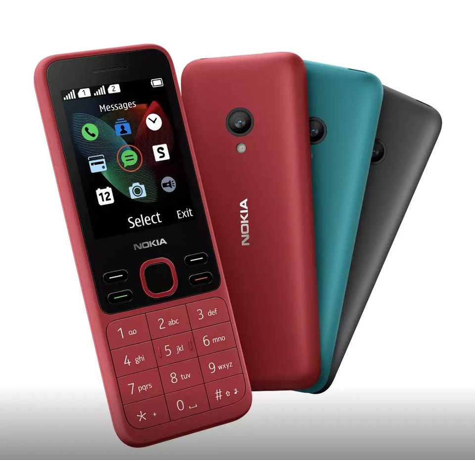 Nokia 150 (2023) Mobile Phone - Unlocked -Red- 2G GSM - Without Box ...