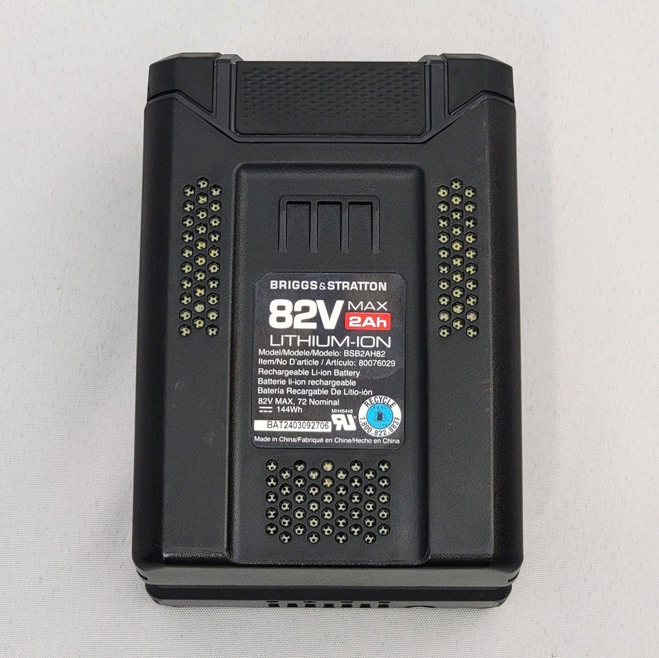 2 - Pack of Genuine 2.0ah Snapper XD 82v Briggs & Stratton Batteries | eBay