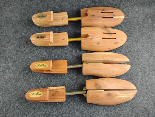 Stratton Cedar Wood Shoe Tree Shaper Stretcher 2 Pairs -1 Marked XXL 1 ...