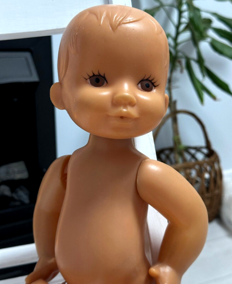 🙌Original Antique plastic baby doll USSR (Soviet) Dnepropetrovsk toy ...