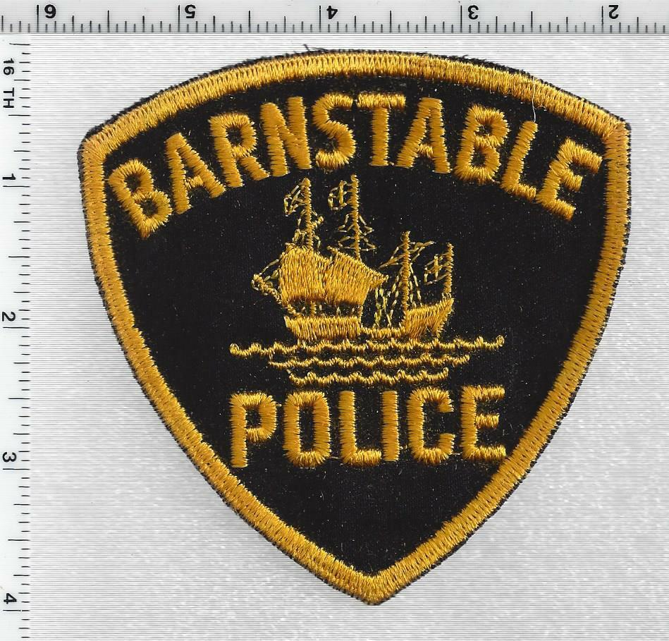 Barnstable Police (Massachusetts) 2nd Issue Uniform Take-Off Shoulder ...
