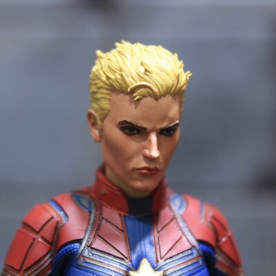 1/12 Custom Marvel Universe Captain Marvel Kree Warior Head Sculpt | eBay