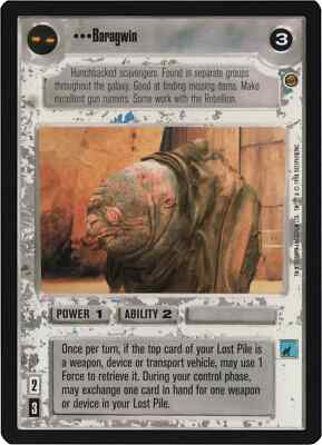 Baragwin (Jabba's Palace) | Decipher Star Wars CCG | NM/LP | eBay