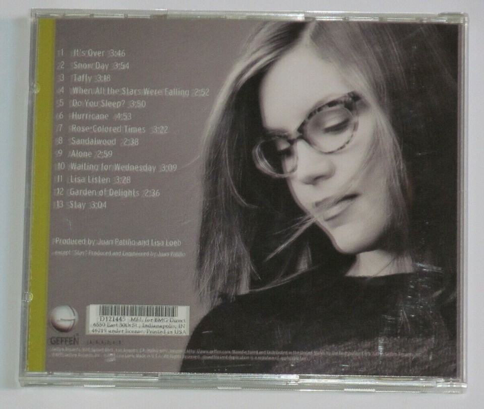 LISA LOEB AND NINE STORIES-TAILS-BMG DIRECT D121445/GEFFEN RECORDS GEFD ...