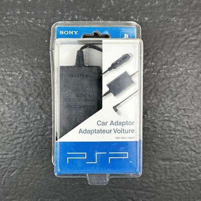 Genuine Sony PSP Car Adaptor Charger PSP-180U - New | eBay