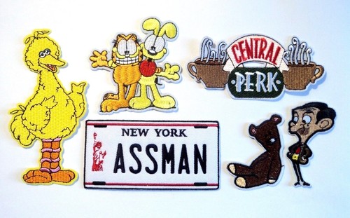 1x TV Patches Embroider Cloth Badge Applique Iron Sew On Seinfeld ...