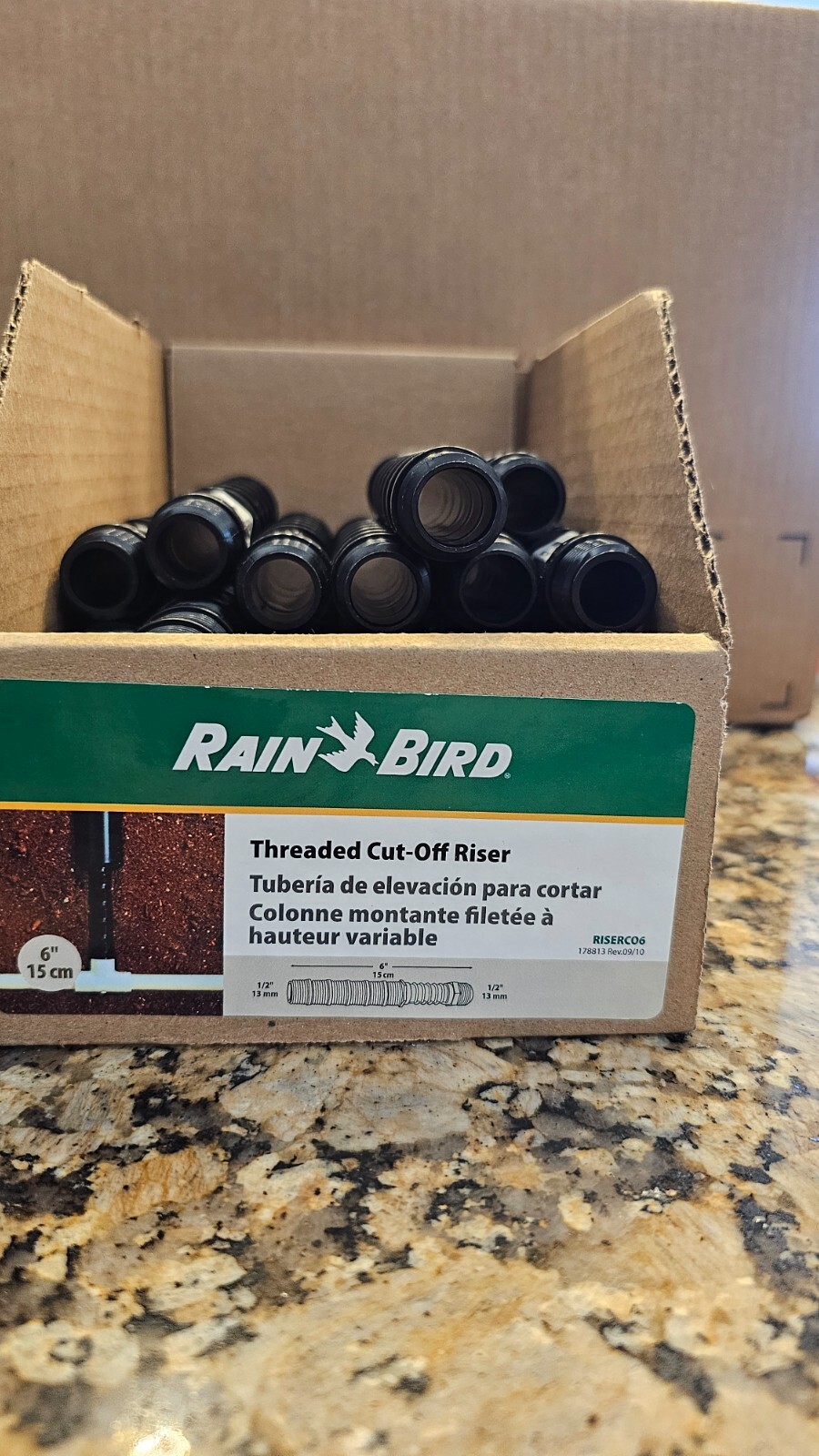 Rainbird 1/2" x 6" Cut-Off Riser Part N47200, 51 pieces | eBay