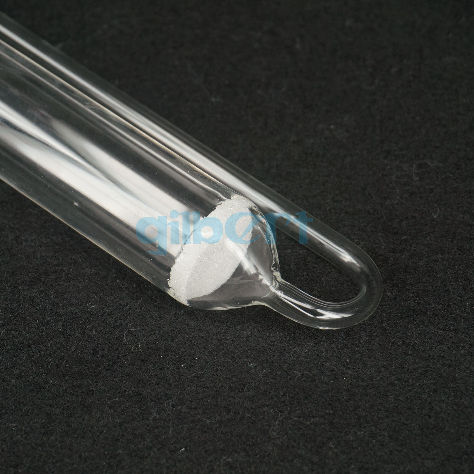10-75ml Lab Glass Porous Absorbing Tube U-shape Gas Sampling Bottle ...