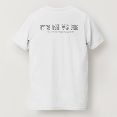(Gift Idea) Gym wear motivation " Its MeVs Me" T shirt small business ...