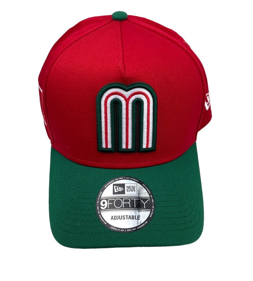 New Era Mexico baseball hat 9Forty Adjustable Snapback hat cap Red ...