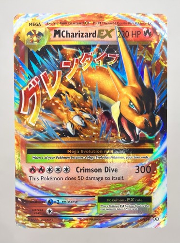 M Charizard EX - 13/108 - XY Evolutions (EVO) - Pokémon TCG - Near Mint ...