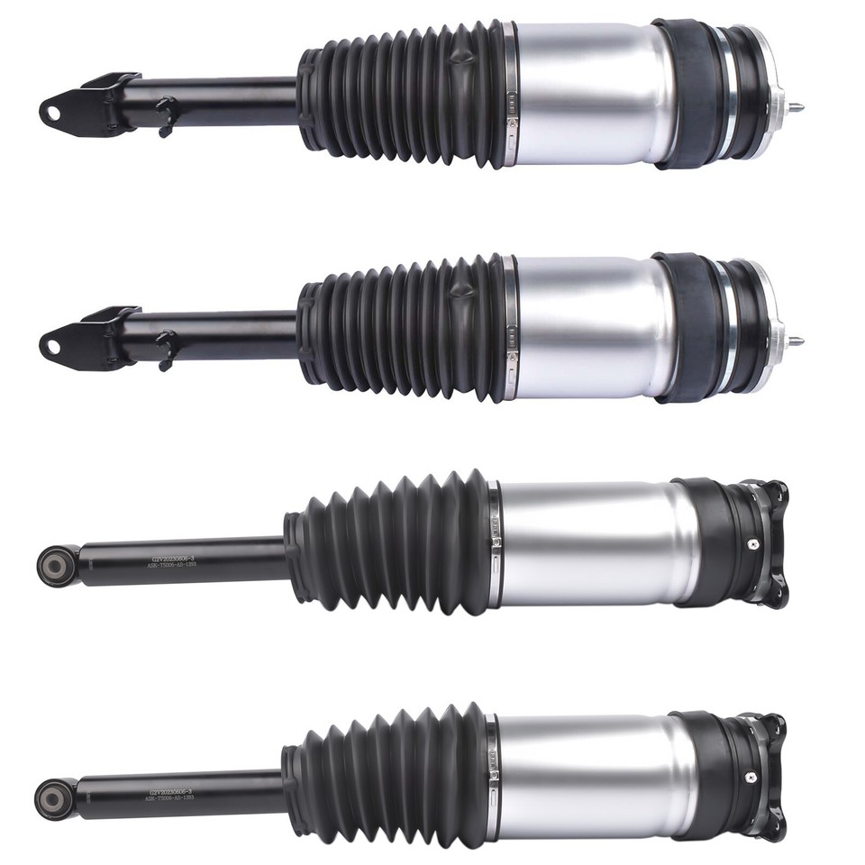 4Pcs Air Shock Absorber Struts Front Rear for Tesla Model S (5YJS) 2016 ...