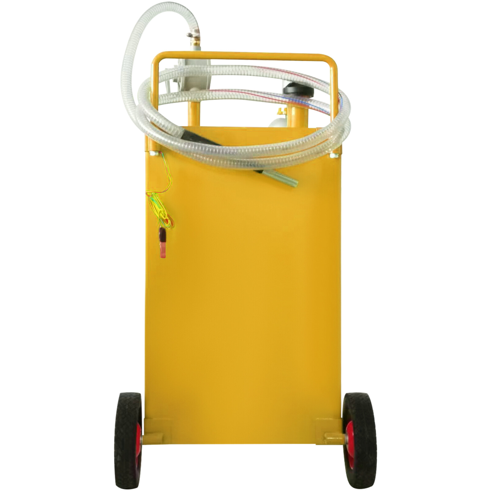 VEVOR 30 Gallon Gas Caddy Fuel Diesel Oil Transfer Tank, 4 Wheels ...