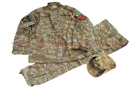 Rare Genuine Middle East Desert Tiger Stripe Camo ACU Uniform Top Pants ...