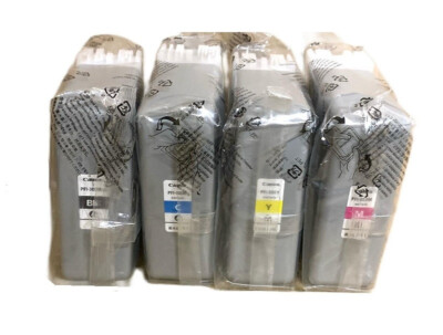 Original Tinte Canon iPF810 iPF815 iPF820 iPF825 / PFI-303 MBK BK C M Y ...