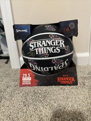 Spalding X Stranger Things Upside Down Official Size 7 Basketball COMES ...