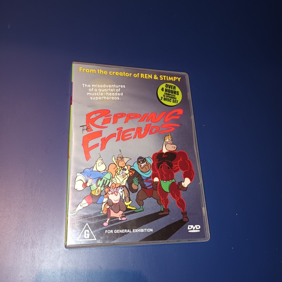 The Ripping Friends DVD Complete 13 ep John Kricfalusi creator Ren ...