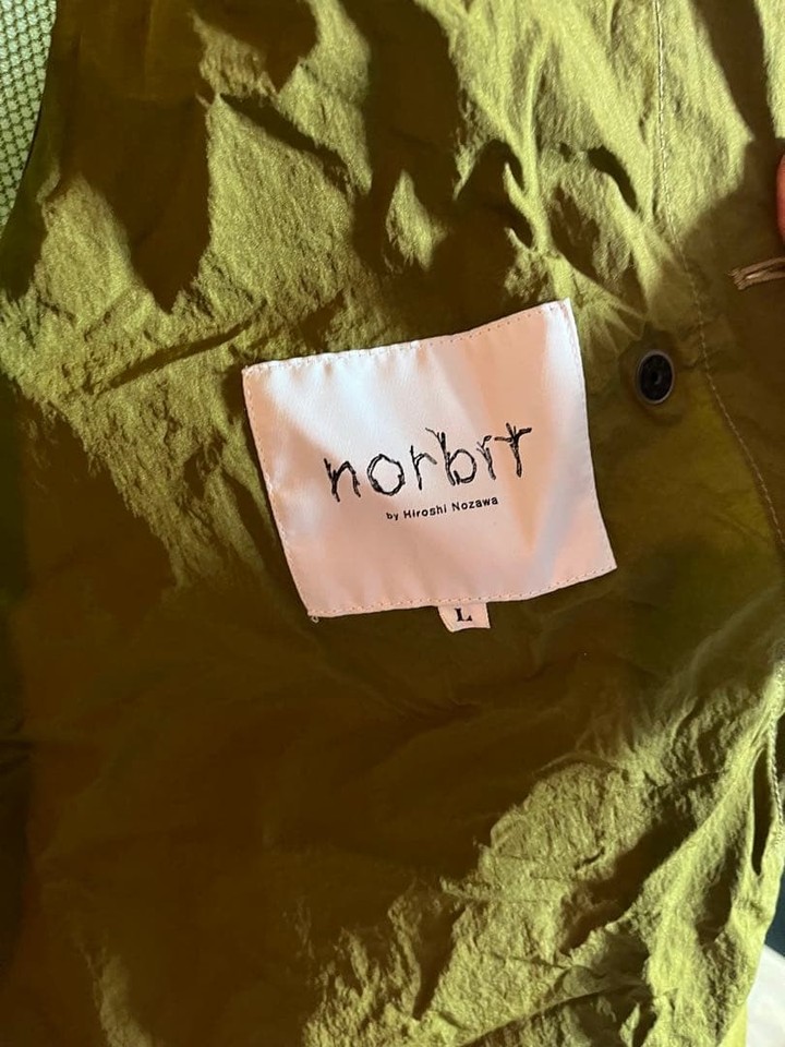 norbit Olive Mesh Nylon Vest Size L Button Pocket | eBay