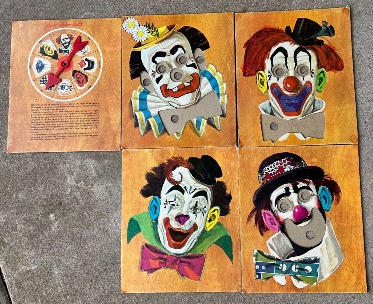 Funny Clowns Faces