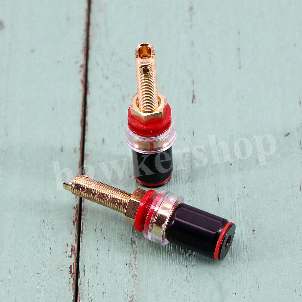4pcs Copper binding post Hi-End Amplifier Speaker Terminal | eBay