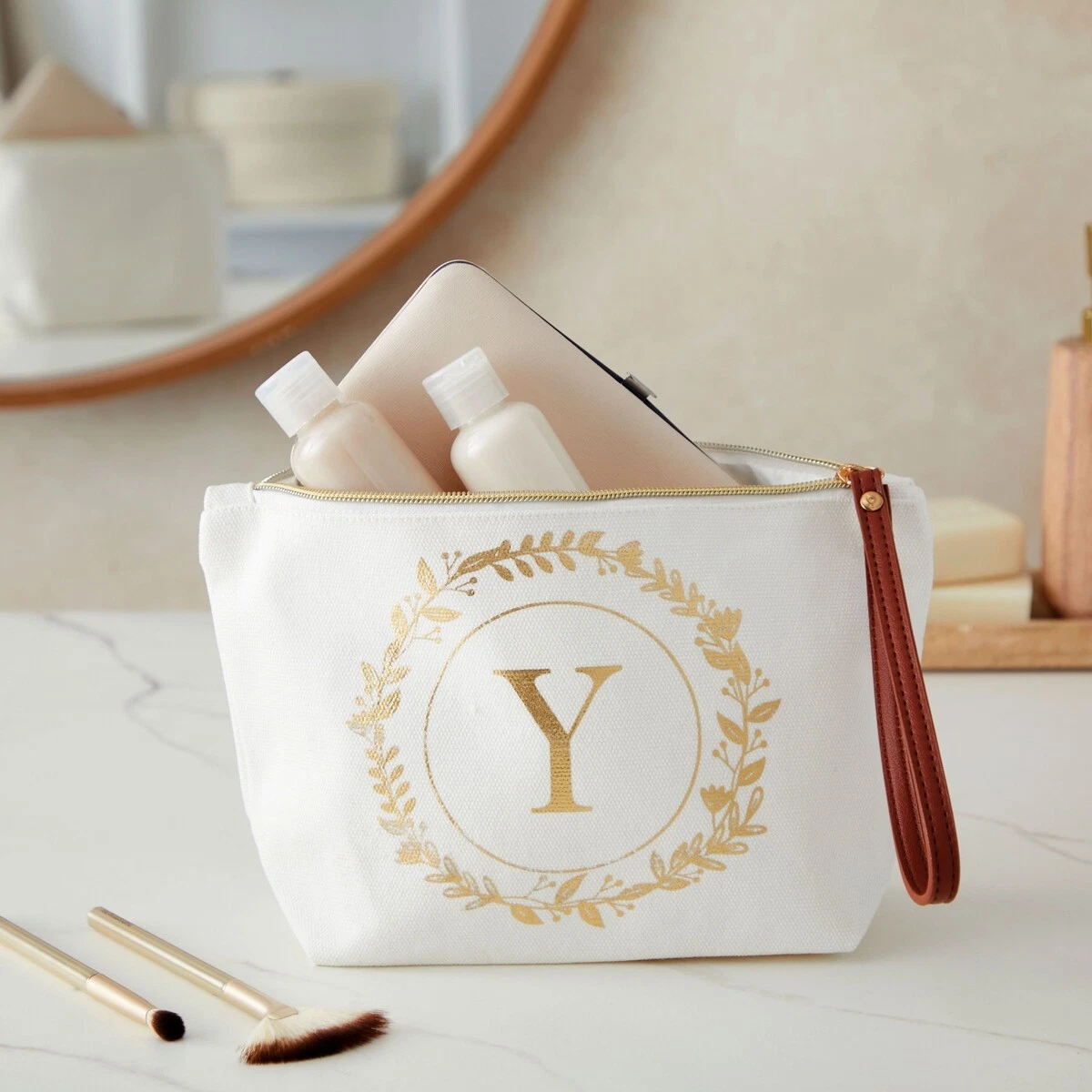 Monogram Makeup Bag