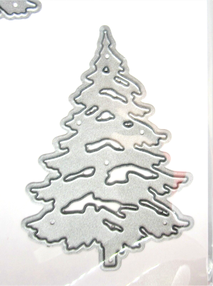 Christmas Trees Thin Metal Die Set 699278 by Recollections NEW! | eBay