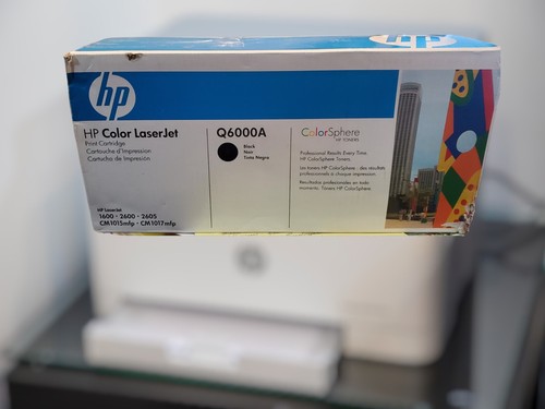 HP ColorJet Printer Toner Q6000A - ColorSphere Black | eBay