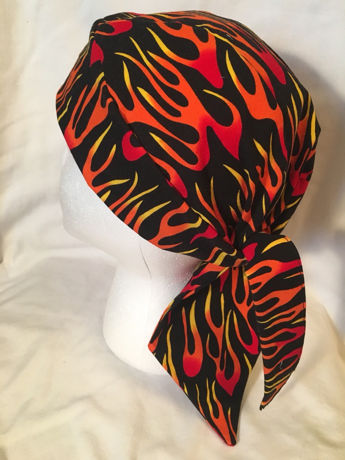 BOLD FLAMES DOO RAG sdskullwear1 | eBay