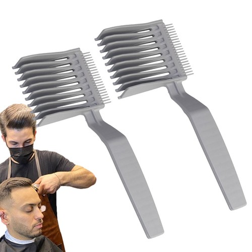 2Pcs Blending Comb Barber Comb for Fading Tapering Blend Longer Hair ...