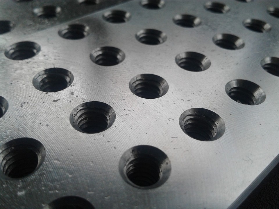 1/4 1/2 CNC Sacrificial Fixture Plate Or Mini Pallet 250mm X 150mm 10 X ...