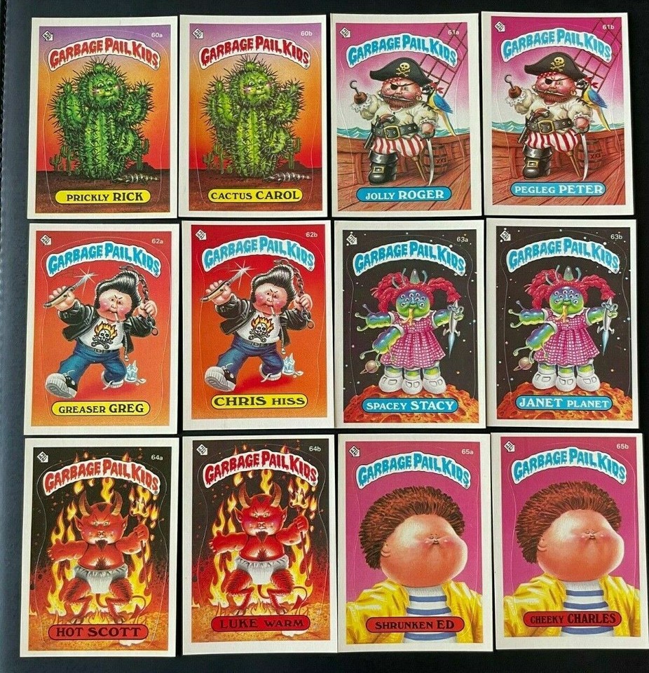 1985 Topps Garbage Pail Kids GPK OS2 Original Series 2 LIVE MIKE 3rd ...