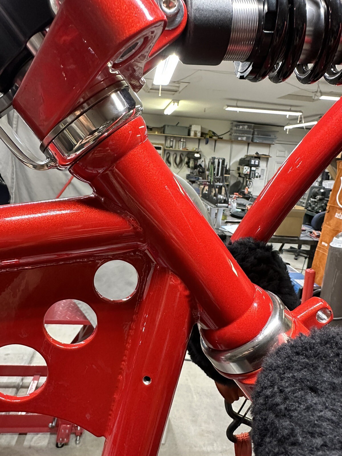 Weld On Neck Tube Chopper Bobber Triumph BSA Harley Mild Steel | Custom ...