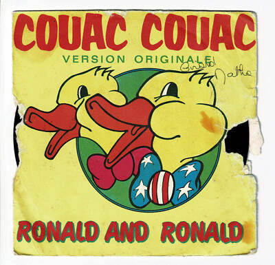 Ronald And Ronald Vinyl 45 RPM Sp 7 " Quack - Pussycat - Rifle 66453 ...