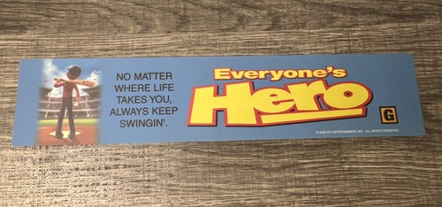 2006 Everyone’s Hero Movie Theater Mylar Poster 2”x12” Whoopi Goldberg ...