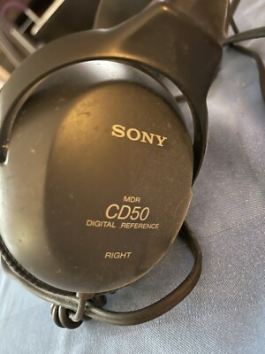 Vintage Sony MDR CD50 Digital Reference Stereo Headphones | eBay