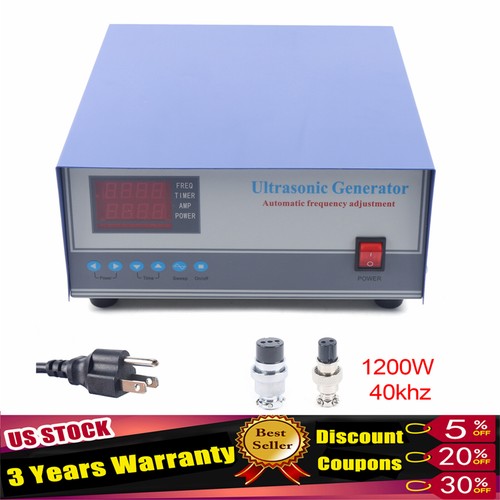 Ultrasonic Generator Transducer Driver Digital Display w/2*Plug ...