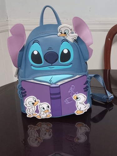 Loungefly Disney Lilo & Stitch Storytime Ducklings Mini Backpack | eBay